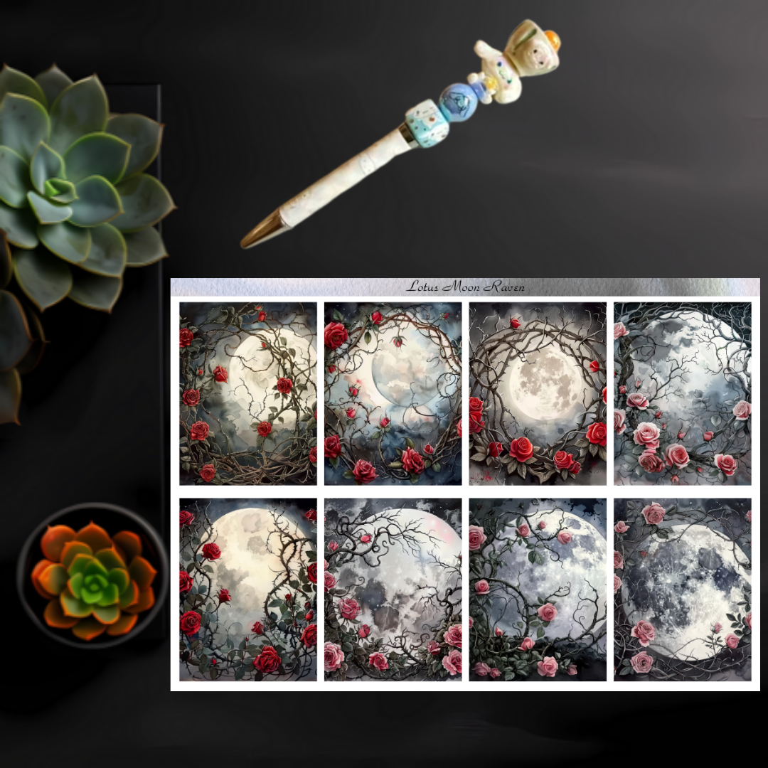 Lunar Roses – Lotus Moon Raven