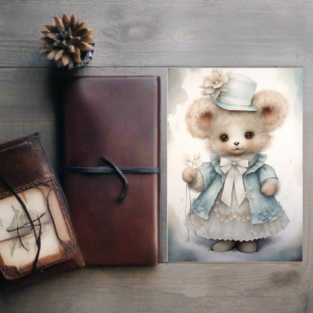 Cozy Teddy – Lotus Moon Raven